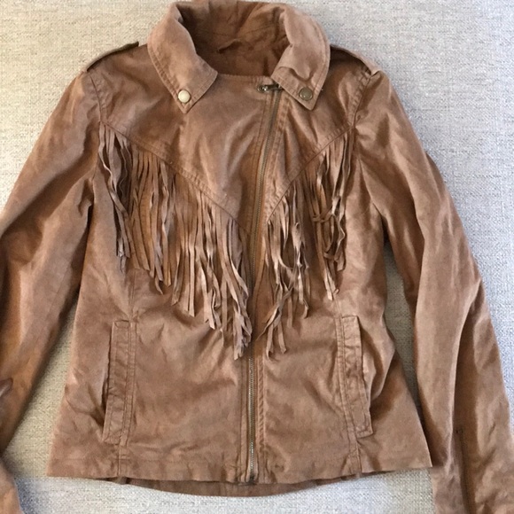 Celebrity Pink | Jackets & Coats | Celebrity Pink Wild West Fringed ...